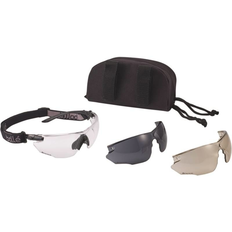 Ballistic Glasses Kit COMBAT Black (COMBKITN) | TACTICAL EQUIPMENT ...