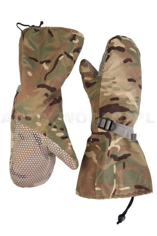 British Army winter Gloves ECW Gore-Tex MTP Genuine Military Surplus ...