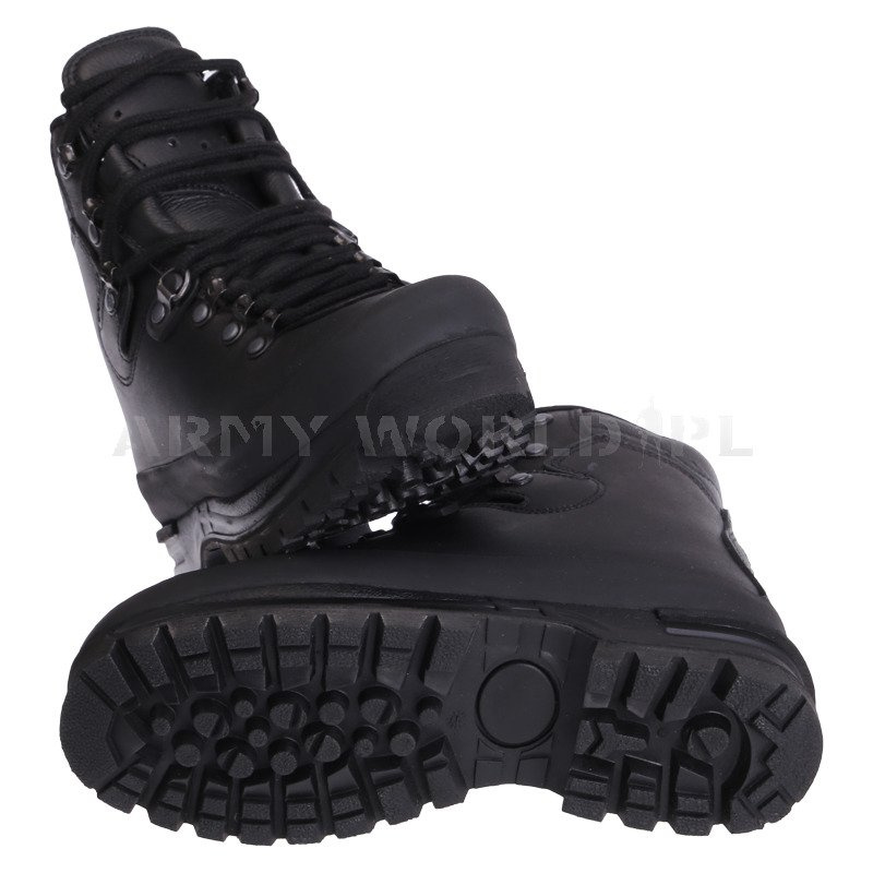 Dutch Army Hiking Boots Haix Laars Berg Gore-Tex Black New - III ...