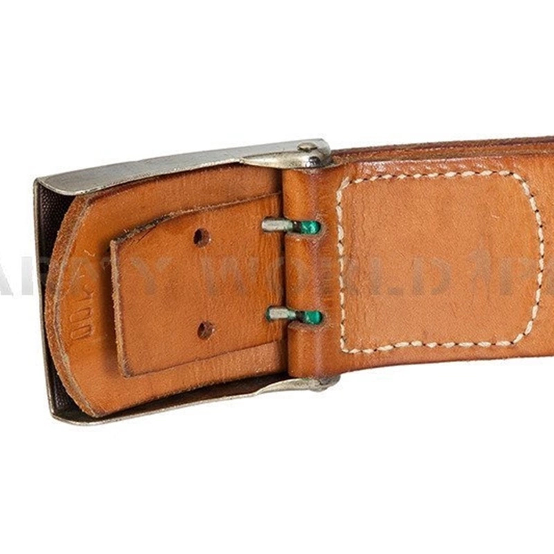 Military Leather Gala Belt Bundeswehr Original Used used (very good ...