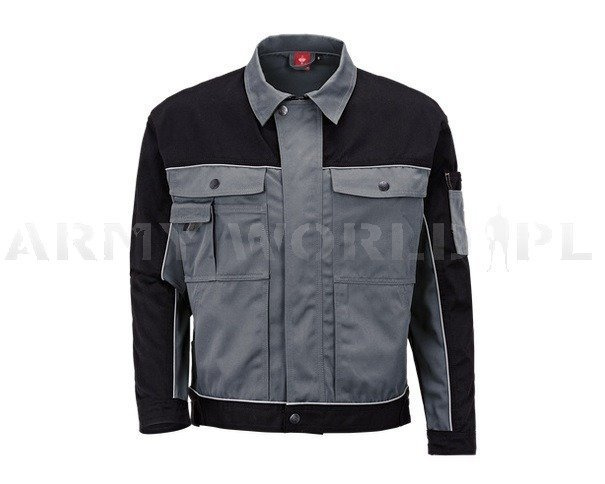 Work Jacket Engelbert Strauss Image Grey-Black Original New grey ...