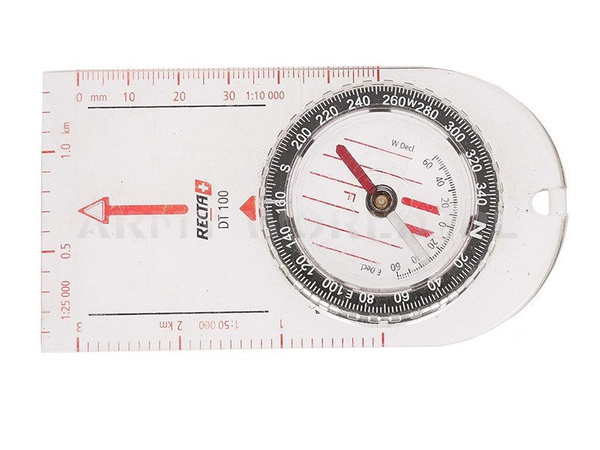 Kompas RECTA DT100 Wojskowy Holenderski Oryginał Demobil | MILITARY ...