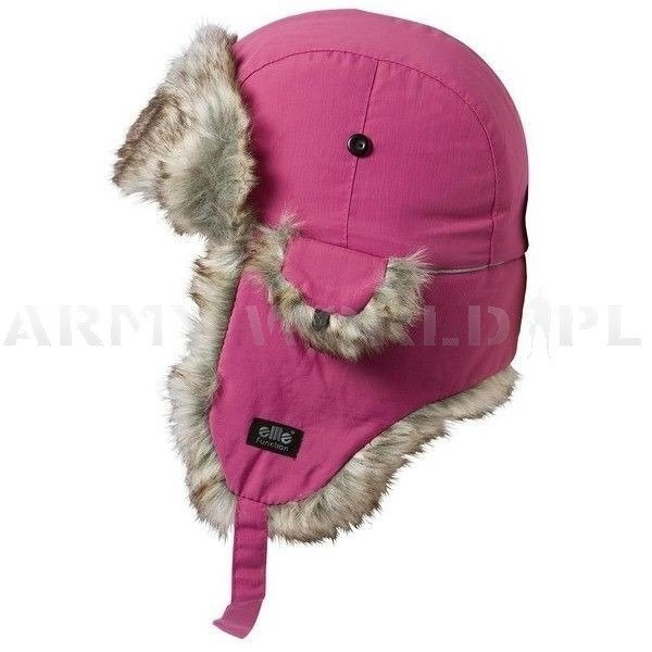 Ushanka Cap JOEL Satila Pink New pink | CLOTHING \ Headgear \ Winter ...