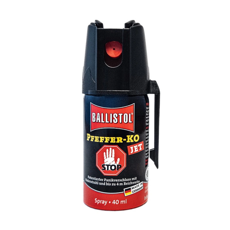 Gaz Obronny Pieprzowy Ballistol KO JET 40ml 40 ml | SAMOOBRONA \ Gaz ...
