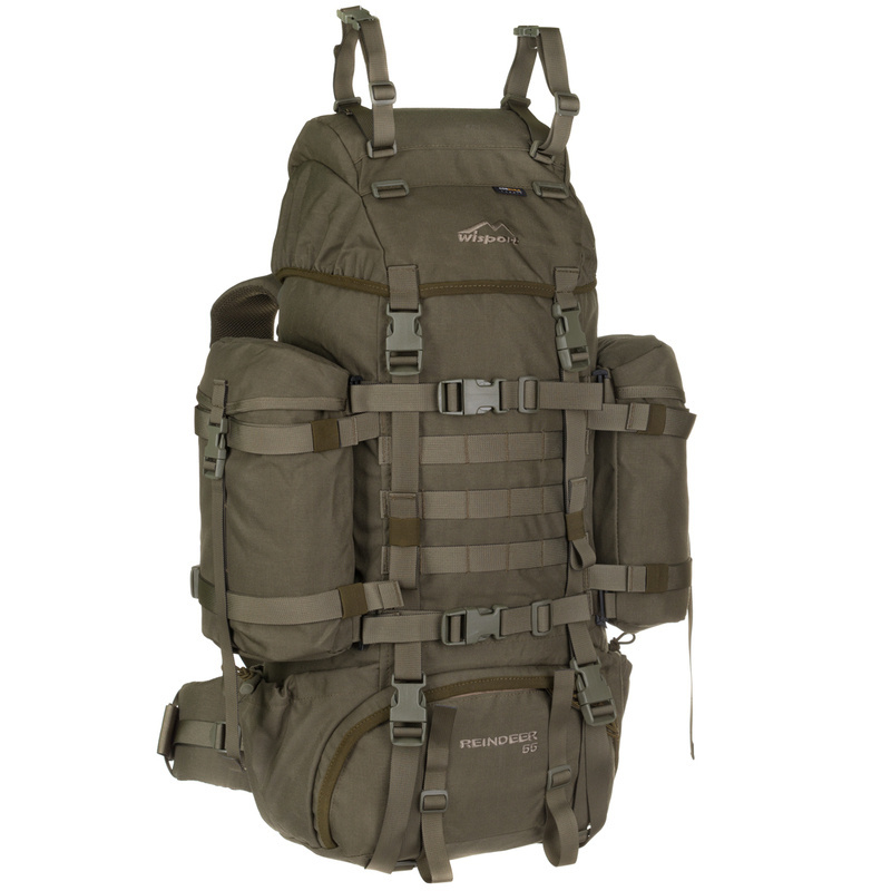 Military Backpack Wisport Reindeer 55 Litres RAL 6003 (R55R6) RAL 6003 ...