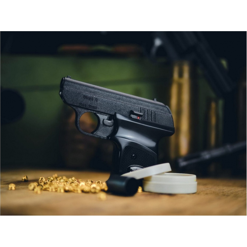 Pistolet Hukowy Alarmowy START 2 kal. 6 mm Srebrny srebrny ...