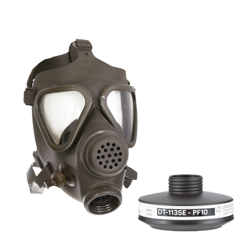 Maska Austriacka Wojskowa Drager M65a2 / BC65 + Filtr Pro2000 Oryginał ...