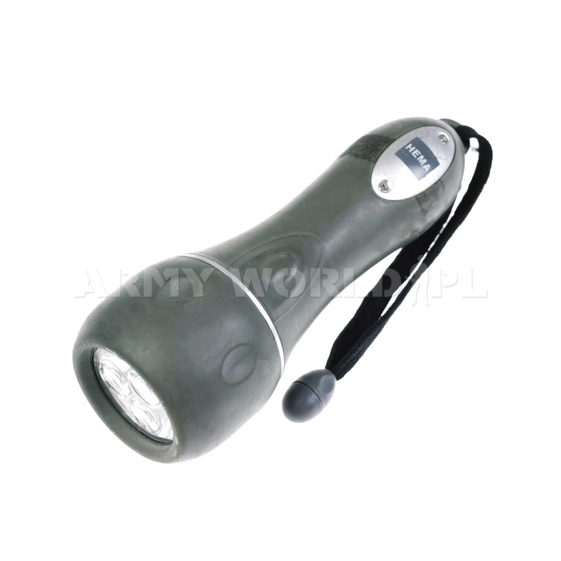 Latarka Ręczna Hema Szara Demobil DB | SURVIVAL \ Lighting / Torches ...
