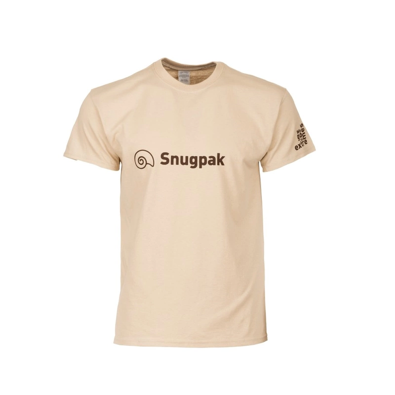 T-shirt Snugpak Logo Desert Tan khaki | CLOTHING \ Men's Clothing \ T ...