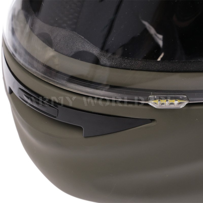 Italian Motorcycle Helmet Model III Olive Original Used II Quality used ...