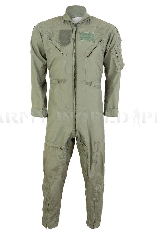Military Coveralls Flame-Resistant Nomex US ARMY CWU-27/P Olive Surplus ...