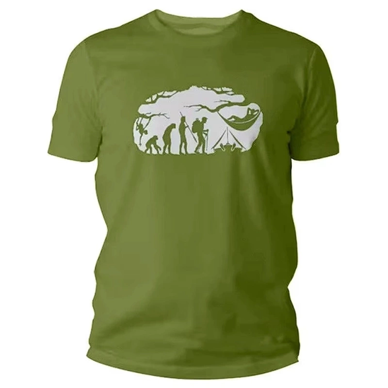 T-Shirt Bushcraft Evolution TigerWood Olive green | CLOTHING \ T-shirts ...