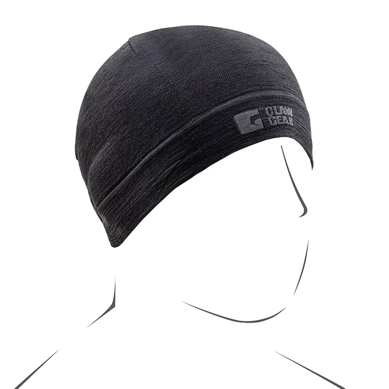 Czapka Merino Wool ClawGear Czarna czarny | ODZIEŻ \ Nakrycia głowy ...