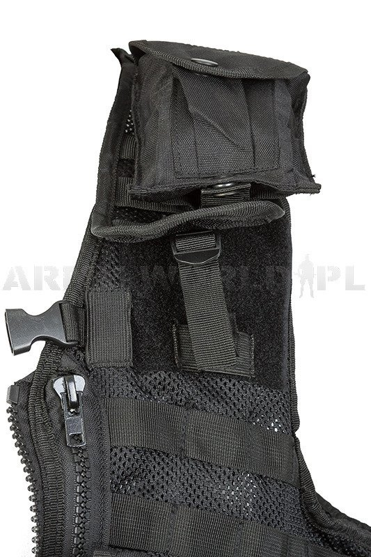 Kamizelka Taktyczna Modułowa PAINTBALL Mil-Tec Czarna (10712102) czarny ...