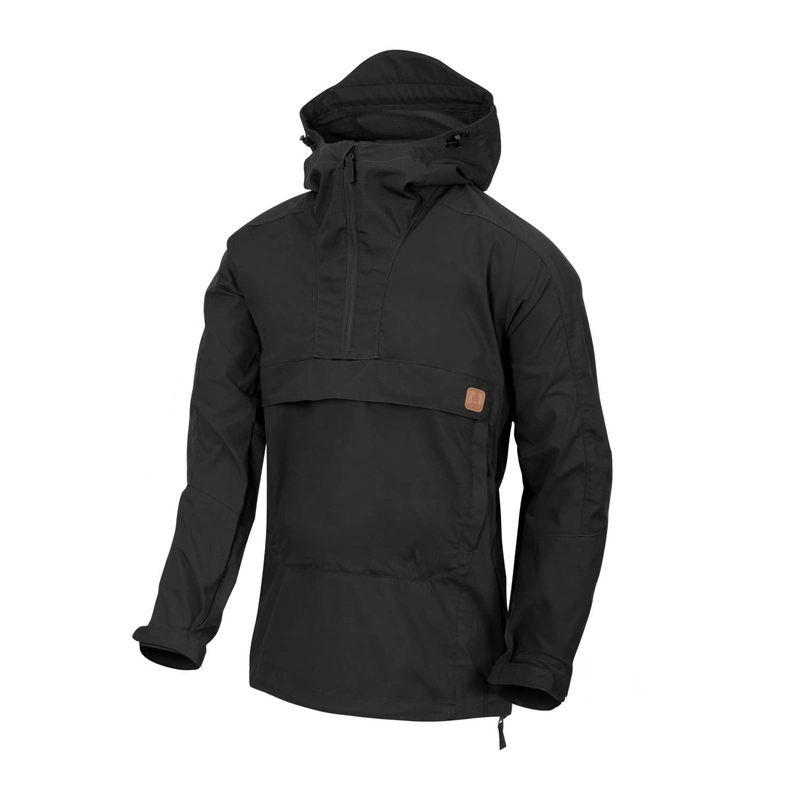 Kangaroo Anorak / Jacket WOODSMAN® Helikon-Tex Black (KU-WDN-DC-01 ...