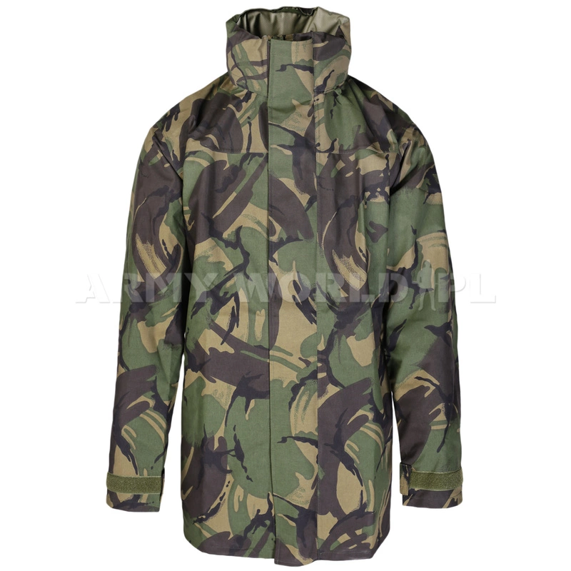Kurtka Wojskowa Wodoodporna Brytyjska LINER DPM Woodland Gore-Tex M2 ...