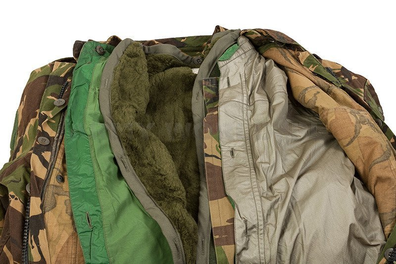 Kurtka Wojskowa Model M65 Holenderska DPM Z Podpinką Oryginał Demobil ...