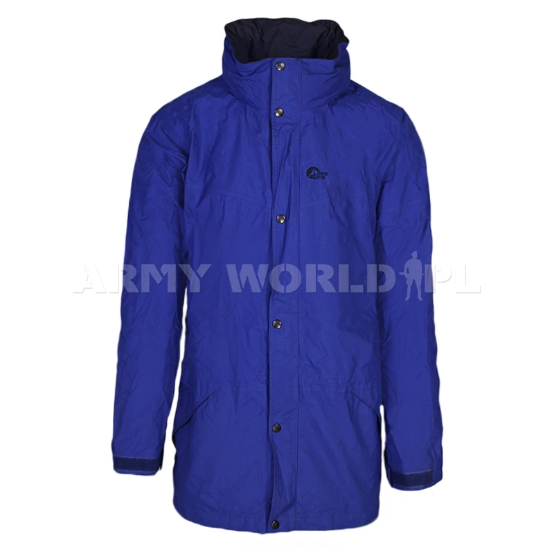 Kurtka Przecwideszczowa Wojskowa Triple Point Lowe Alpine Niebieska ...