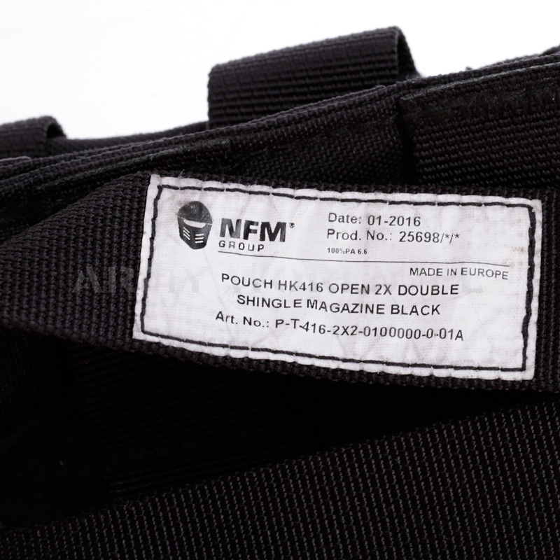 Ładownica Podwójna Na Magazynki HK416 Double NFM Group Czarna Oryginał ...