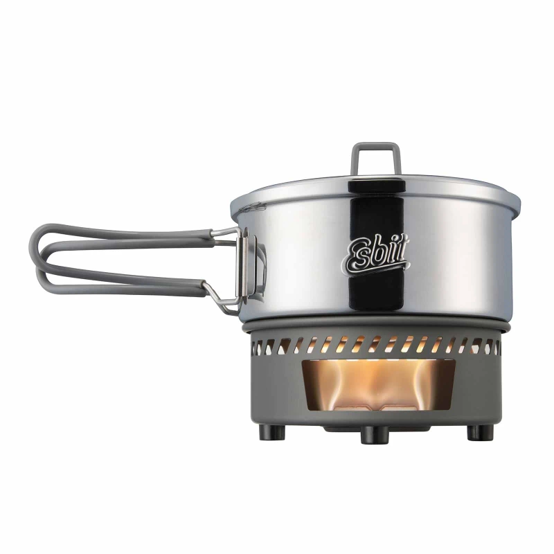 Zestaw Do Gotowania Solid Fuel Cookset Stainless Steel Esbit 1000 ml ...