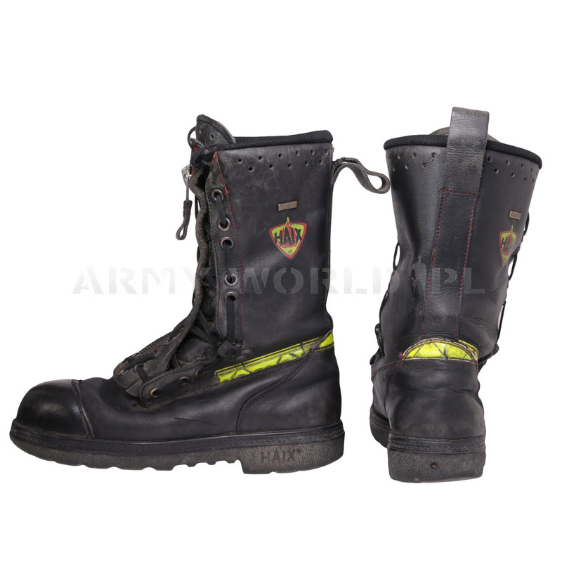 Buty Strażackie Haix Profi Fire Fighter Wojskowe Oryginał Demobil DB ...