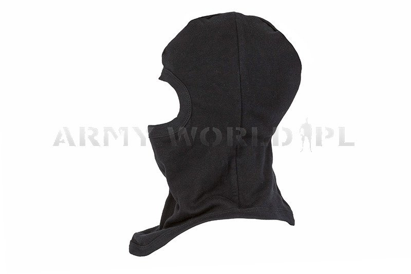 1-hole balaclava Profesional Cotton Black Mil-tec New black | CLOTHING ...
