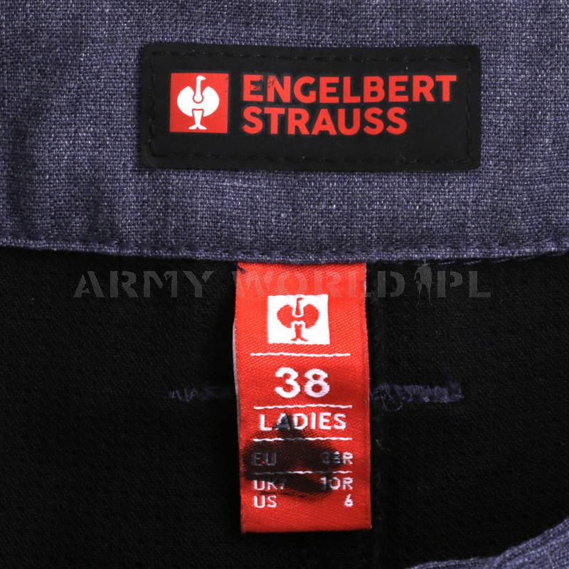 Spodnie Robocze Damskie Engelbert Strauss Niebieskie Oryginał Demobil ...
