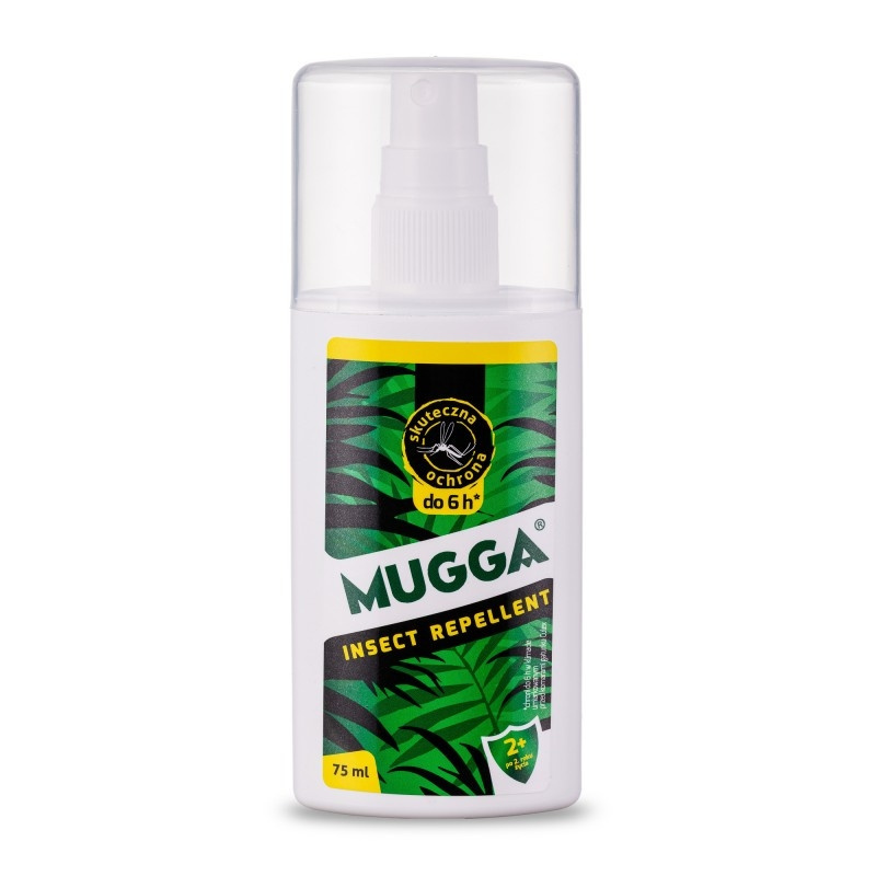 Insect Repellent For Mosquitos And Ticks Mugga Spray 9,5% 75ml ...