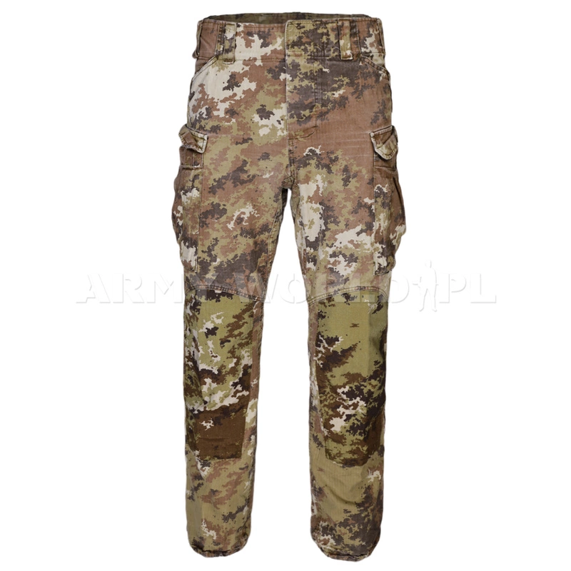 Spodnie Wojskowe Włoskie M2 Ripstop Vegetato Oryginał Demobil DB used ...