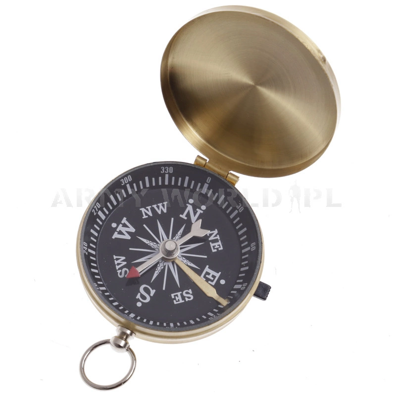 Kompas Kieszonkowy Herbert Złoty (702500) | SURVIVAL \ Kompasy ...