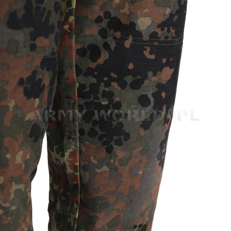 Spodnie Wojskowe KSK Oddziałów Specjalnych Bundeswehr Na Szelkach Flecktarn Oryginał Demobil DB ...