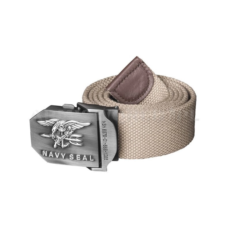 Webbing Belt US NAVY SEAL Helikon-Tex Khaki (PS-NSE-CO-13) khaki ...