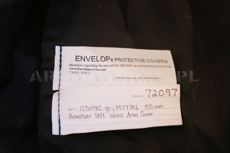 Pokrowiec / Plandeka Howitzer Left Wheel Arm Cover ENVELOP Protective ...