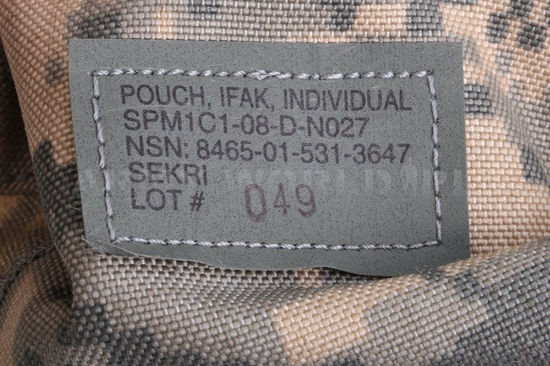 US Army IFAK Pouch UCP + IFAK Insert Original New new storage condition ...
