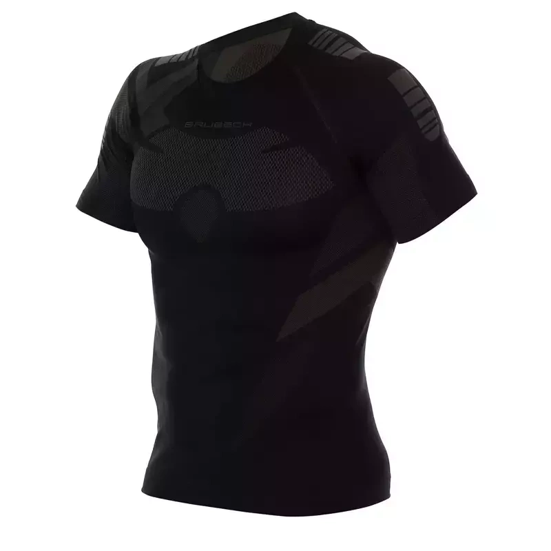 Men's T-shirt DRY Brubeck Graphite / Black graphite || black | CLOTHING ...