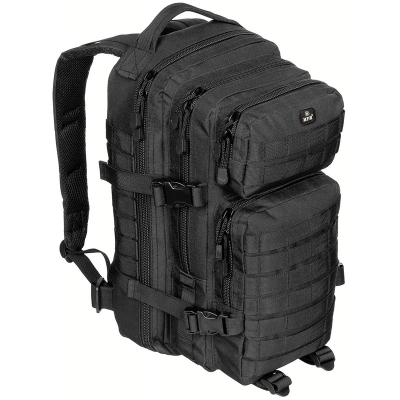 Plecak US Assault I 30 Litrów MFH Czarny (30333A) black | BACKPACKS I ...