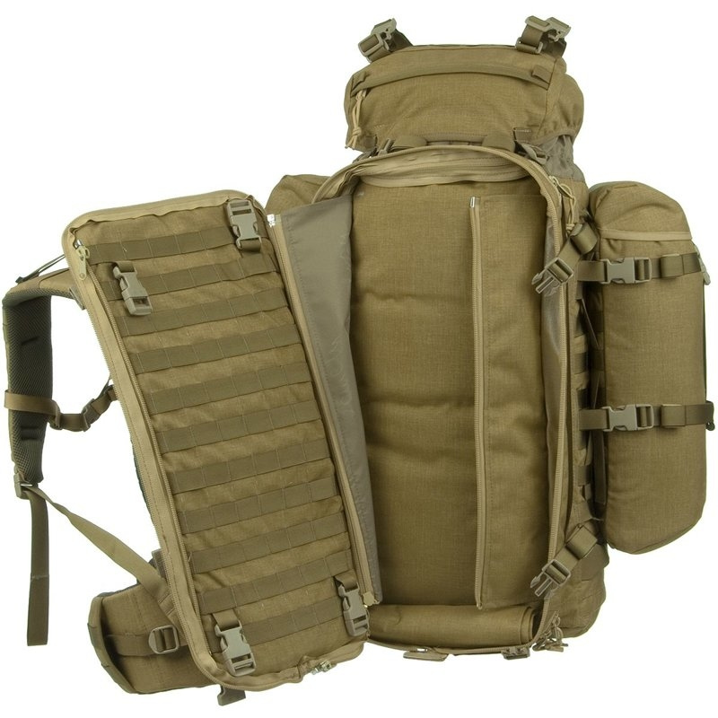 Snipers Backpack Wisport Shotpack 65 Litres Coyote coyote | BACKPACKS I ...
