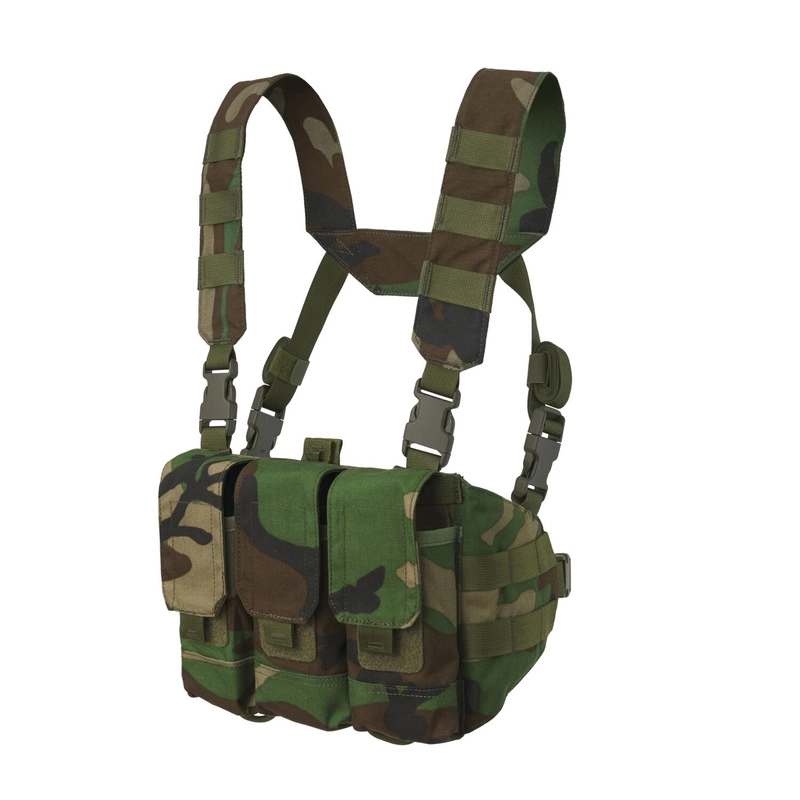 Tactical Vest Chicom Chest Rig Cordura® Helikon-Tex US Woodland (KK-CCR ...