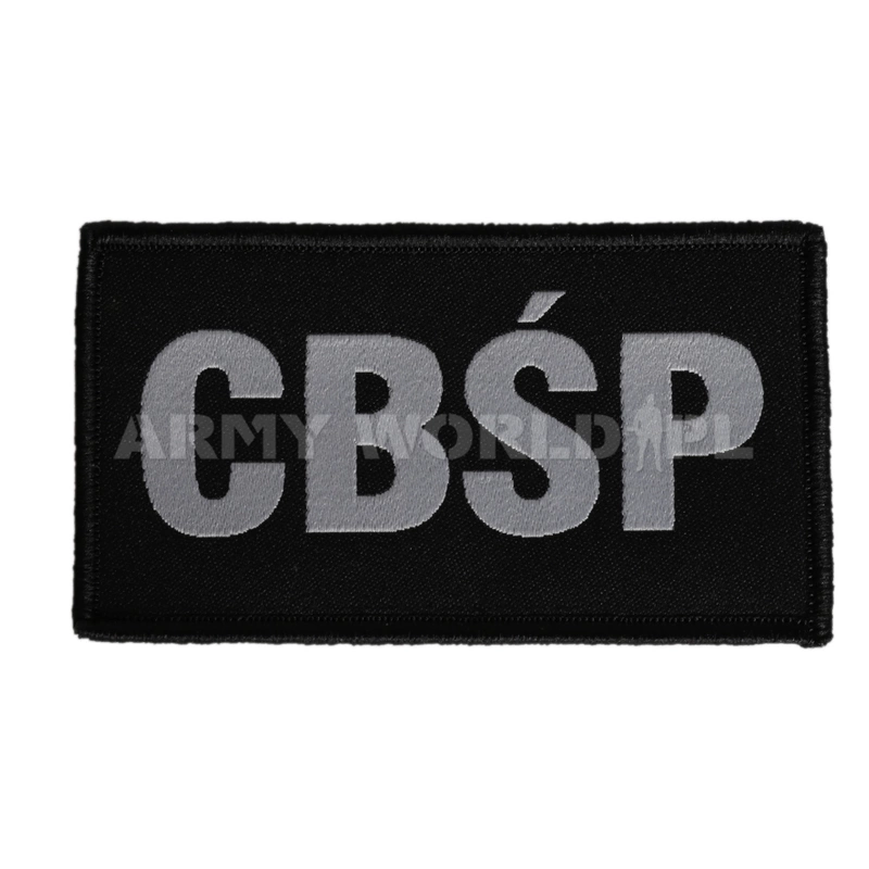 Emblemat CBŚP 9 x 5 cm Czarny | CLOTHING \ Clothing Accessories ...