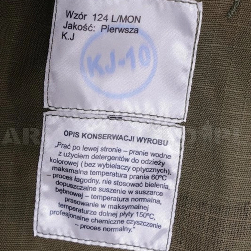 Mundur Wojskowy Polowy Letni Wzór 124L /MON Bluza + Spodnie Oryginał ...