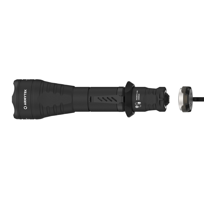 Hand Torch Armytek Predator Pro Magnet Warm 1400 lm Black (F07301W ...