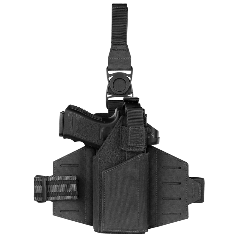 LCS RDS Leg Holster Panel Condor Black (171321-002) black | SHOOTING ...