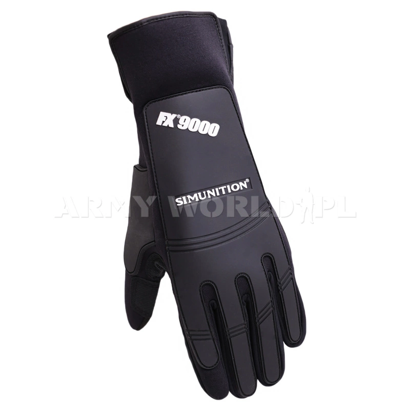 Rękawice Taktyczne Neoprenowe Simunition FX9000 Czarne Oryginał Nowe ...