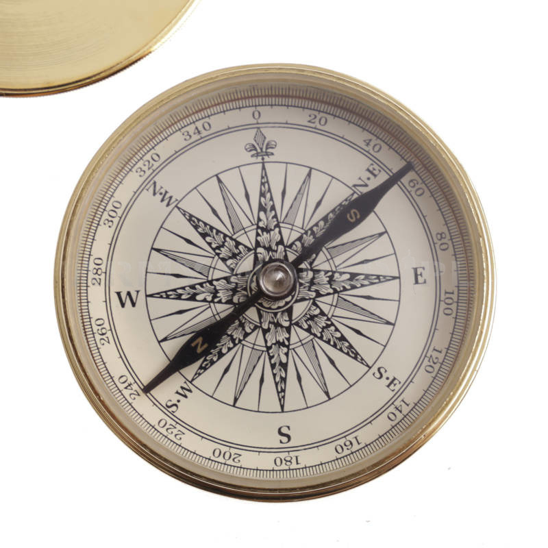 Kompas Kieszonkowy Herbert Złoty (7025600) | SURVIVAL \ Kompasy ...