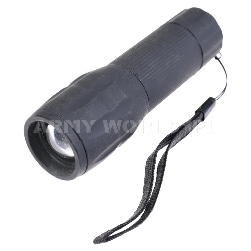 Latarka Wojskowa Ręczna Szara Demobil BDB | SURVIVAL \ Lighting ...