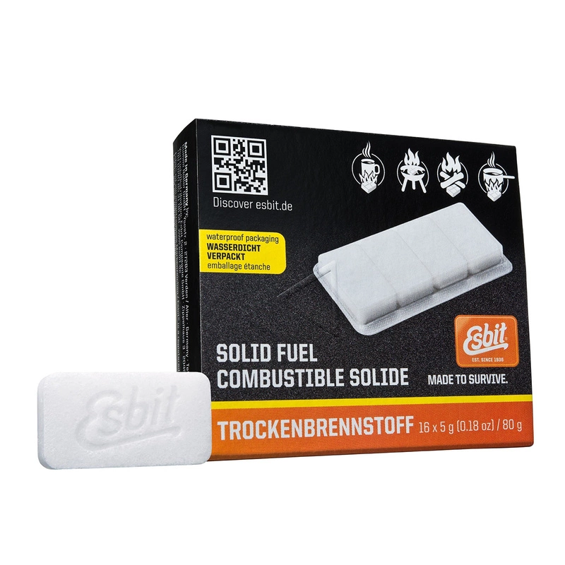 Paliwo Stałe Do Kuchenki Polowej Solid Fuel Tablets 16 x 5g | SURVIVAL ...