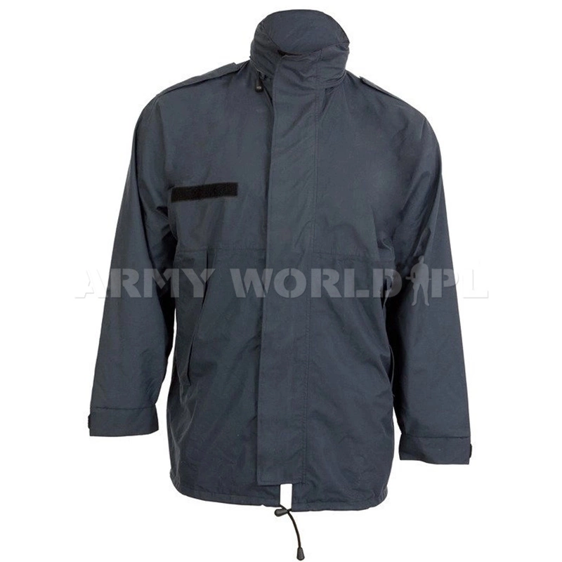 Military Dutch Rainproof Jacket Dark Blue Original New new storage ...