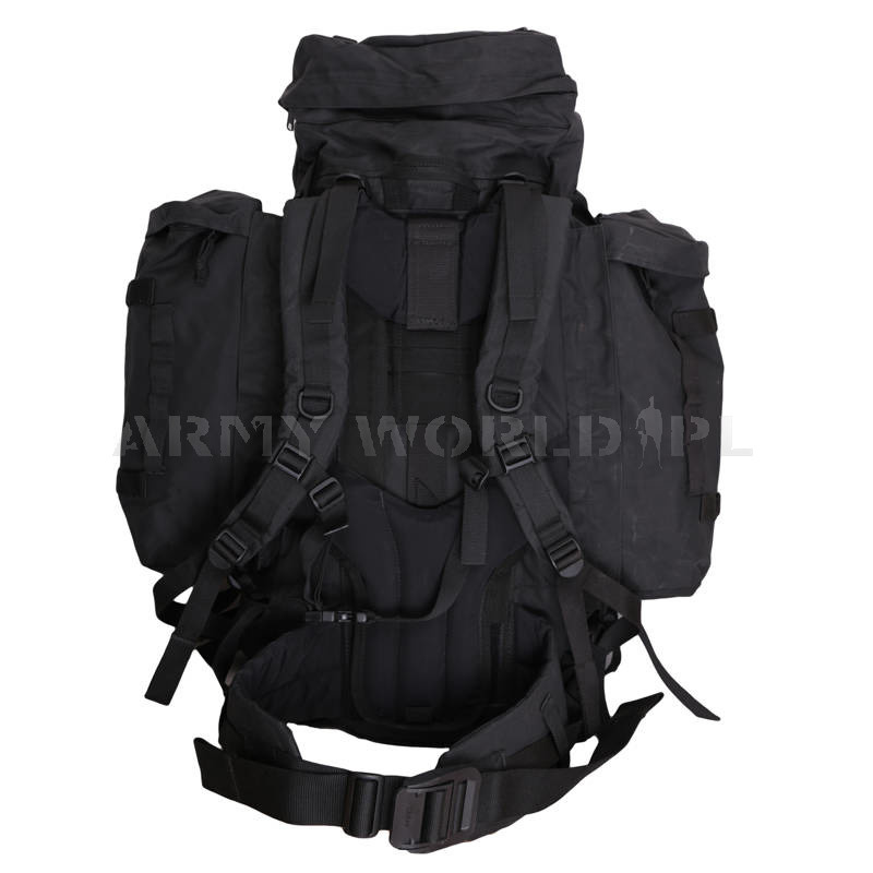 Plecak Holenderski Z Stelażem 60l + 20l Kieszenie Boczne ARWY Czarny ...