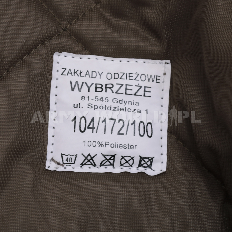 Polish Army Jacket "Rafio-2" Without Liner 611/MON Oryginal New ...