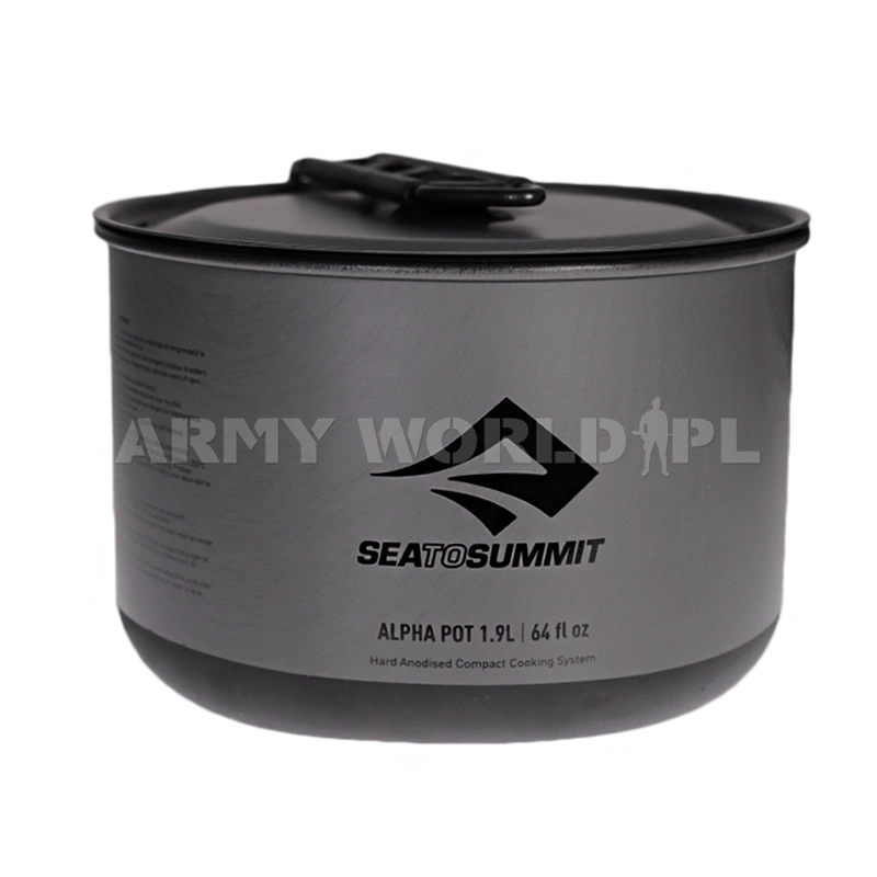 Garnek Sea To Summit Alpha 1,9 Litra Warstwa Nieprzywierająca Oryginał Demobil BDB | SURVIVAL ...